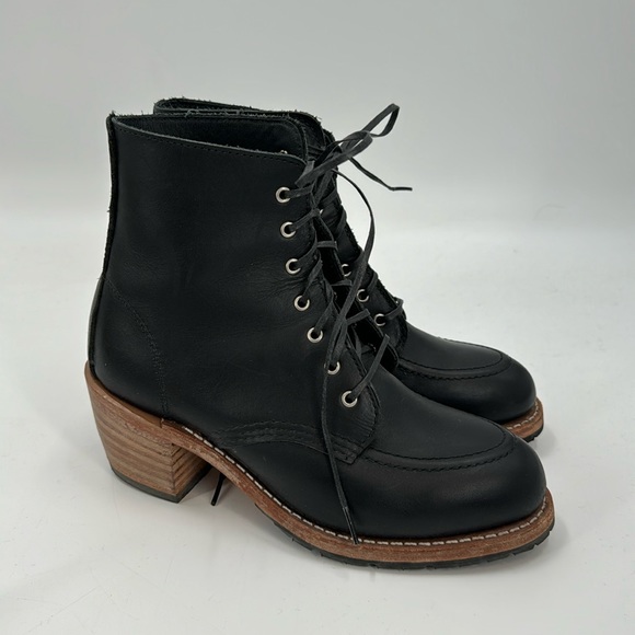 Red Wing Shoes | Shoes | Red Wing Heritage Clara Black Leather Boots ...